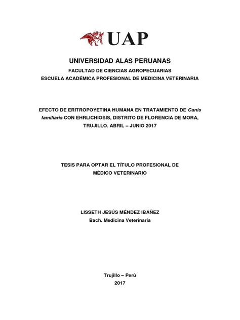 Tesis Eritropoyetina Pdf Anemia Medicina