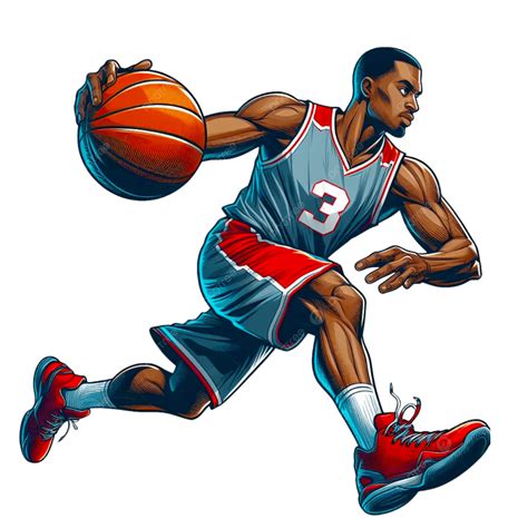 공 일러스트와 함께 농구 선수 농구 경기 농구 P가 공을 들고 농구 P 그림 Png 일러스트 및 이미지 에 대한 무료 다운로드 Pngtree