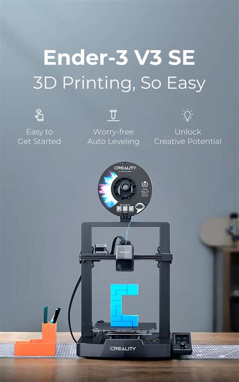 Creality Ender 3 V3 Se 3d Printer In Dubai Uae 3dprintu Ae
