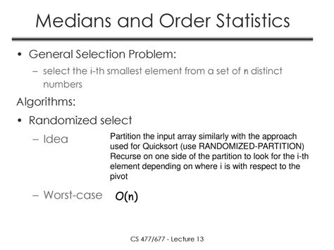 Analysis Of Algorithms Cs 477 Ppt Download