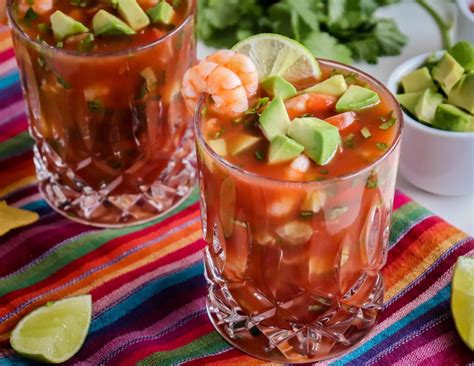 Mexican Shrimp Cocktail 15 Minutes Of Prep