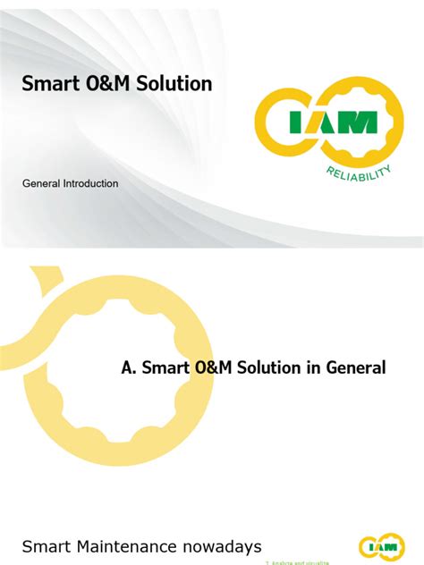 iam introduction to siveco smart oandm solution v2023 pdf building