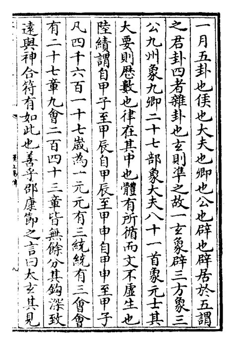 太玄準易圖 朱震漢上易傳 易學網