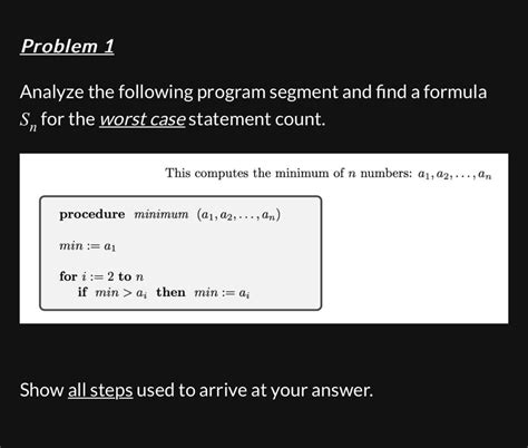 Solved Analyze The Following Program Segment And Find A Chegg