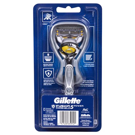 Gillette Fusion5 ProShield Power Men's Razor Men's Razors | Meijer ...