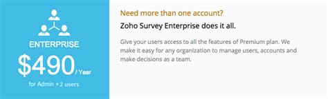 Zoho Survey Introduces A New Enterprise Plan For Organizations Zoho Blog
