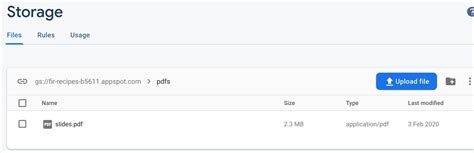 TechLog Loading PDF File From Firebase Storage In Flutter App