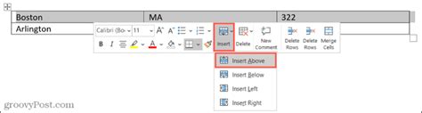 How To Split And Merge Tables In Microsoft Word Groovypost