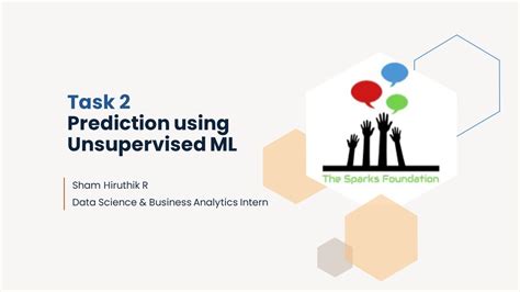 prediction using unsupervised ml task 2 sparks foundation youtube