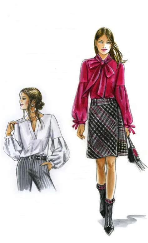 Блузка и юбка Бесплатные выкройки скачать