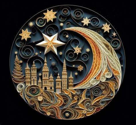 Premium Ai Image Multidimensional Paper Art