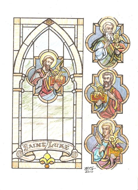 Church Artist Four Evangelists Designs
