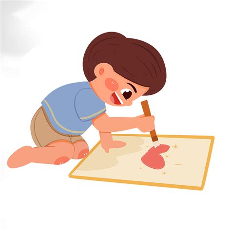 画画人素材 画画人模板 画画人图片高速下载 设图网