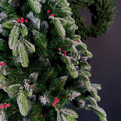 Ялинка штучна комбінована Діамант стовбурова 1 80 м Ял Карпат