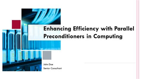 Enhancing Efficiency With Parallel Preconditioners In Computing Ppt Template St Ai Ppt Sample