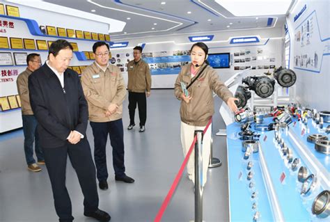 甘肃海林中科科技股份有限公司 省发展改革委副主任程学钦一行来海林调研