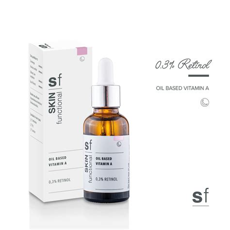 Серум Skin Functional Anti Aging Витамин А с 0 3 ретинол Силен ефект против бръчки Нощен