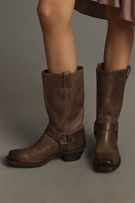 Frye Harness 12r Boots Womens Biker Boots Harness Boots Frye Ankle
