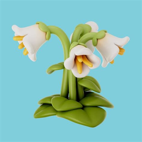 Premium Psd 3d Rendering Of Spring Icon