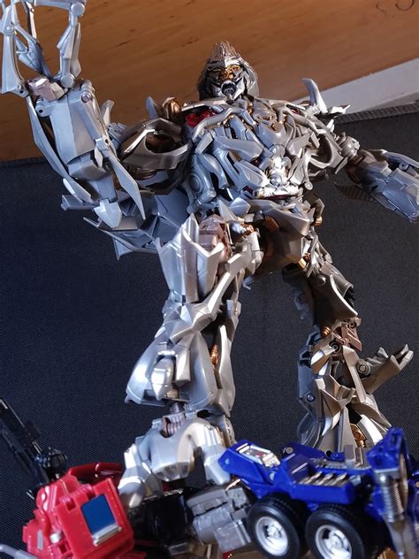 Transformers Masterpiece Movie Mpm 08 Megatron In Hand Images Transformers News Tfw2005