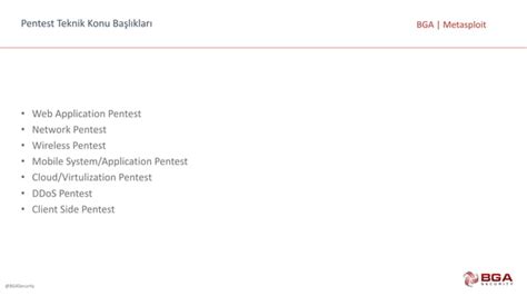 Metasploit Framework Eğitimi PDF