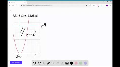 SOLVED In Exercises 13 22 Use The Shell Method To Write And Evaluate