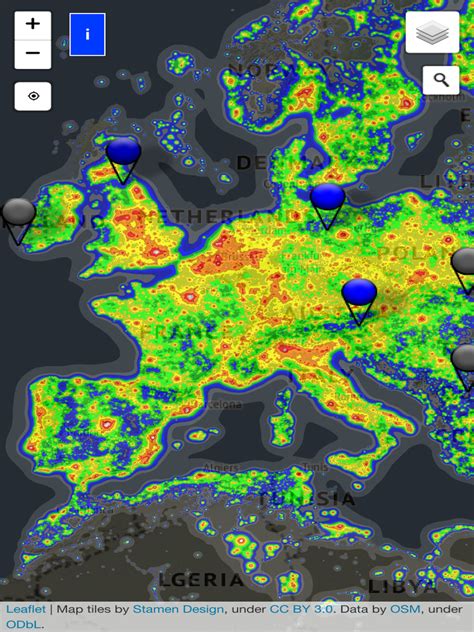 Light Pollution Map Pdf