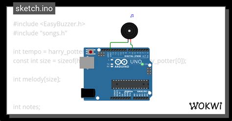 Buzzer Wokwi Esp32 Stm32 Arduino Simulator