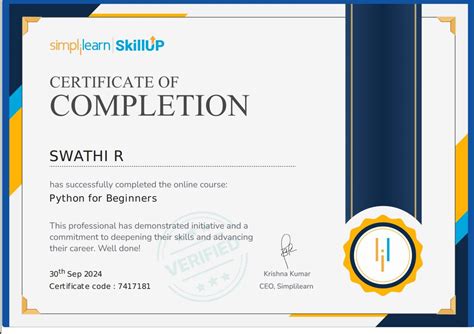 swathi r on linkedin python simplilearnskillup