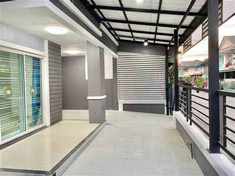 ขาย ทาวน์โฮม รีโนเวท บ้านพฤกษา ริมคลอง 3 96 ตรม 24 ตร วา พร้อมอยู่ Ennxo