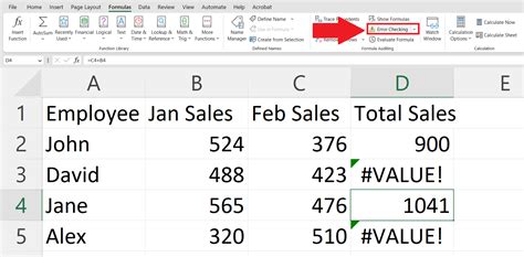 How To Fix Excel Found A Problem With One Or More Formula References In This Worksheet” Error