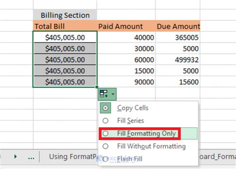 How To Copy Formatting In Excel 3 Processes ExcelDemy