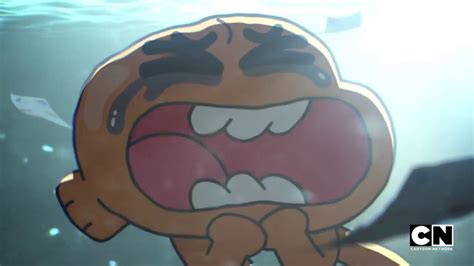 The Amazing World Of Gumball Darwin Sings Gangstas Paradise Youtube