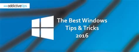 Twenty Best Windows Tips Tricks Of 2016