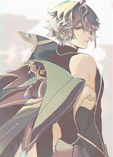 Al Haitham Hair Headcanon Ralhaithammains