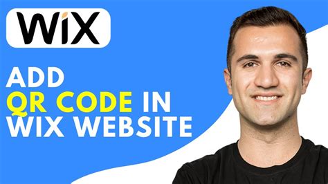 How To Add Qr Code In Wix Website Youtube