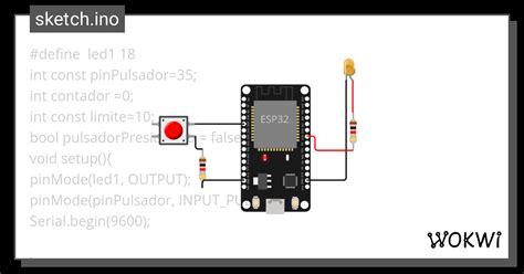 Tarea Wokwi Esp32 Stm32 Arduino Simulator