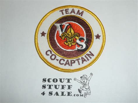 Varsity Scouting Position Patch Team Co Captain