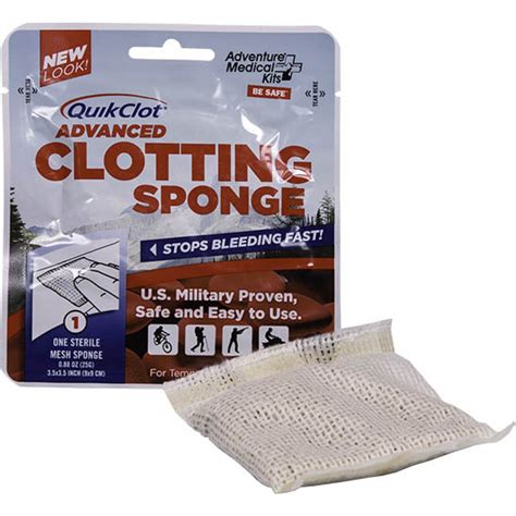 Adventure Medical Kits Quikclot® Advanced 25g Clotting Sponge Red