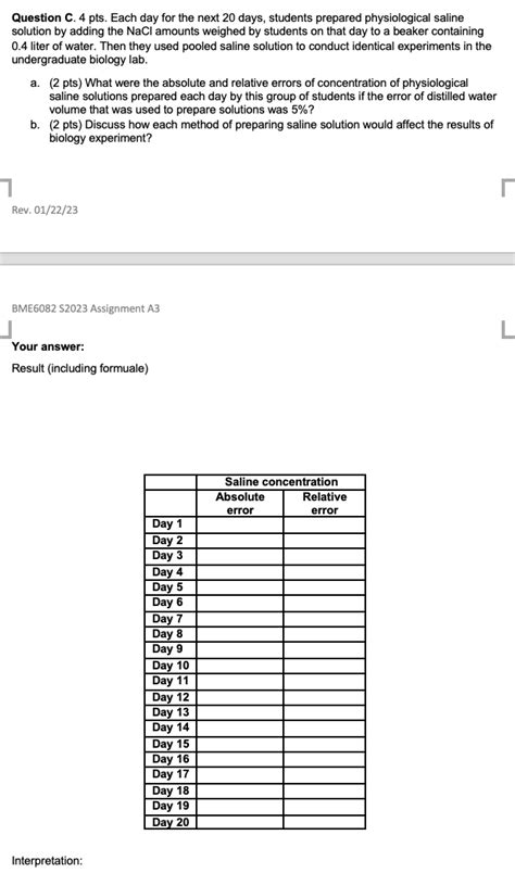 Solved Problem Pts In A Research Laboratory For Chegg