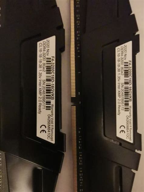 G Skill Ripjaws V Cl16 32gb Ddr4 3200mhz 2x F4 3200c16d 16gvkb