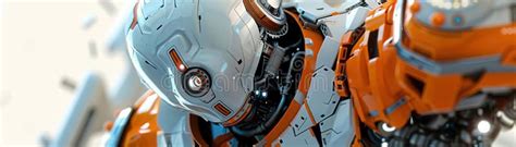 Capture The Fusion Of Modern Literature And Robotic Advancements With An Eyelevel Angle Showcase