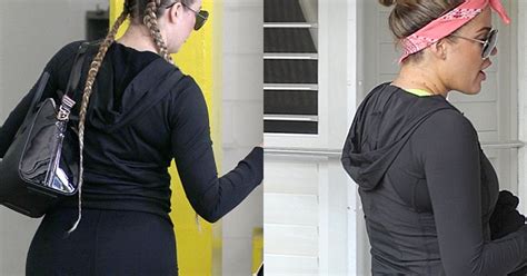 Njrocksnaija Khloe Kardashian Flaunts A Noticiebly Smaller Butt