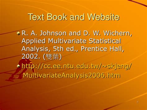 Ppt Multivariate Statistical Analysis Powerpoint Presentation Free