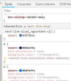 Javascript Retrieving Css Color Attribute Using Using Protractor Stack Overflow