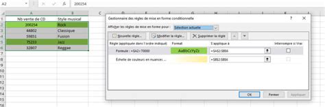 Comment Colorer Une Cellule Selon Sa Valeur