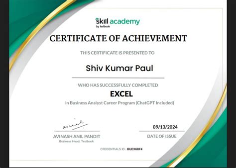 Shiv Kumar Paul On Linkedin Excel Dataanalysis Skilldevelopment