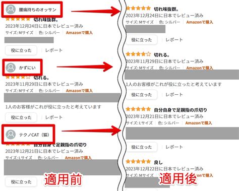 【amazon】レビューページから不要な項目を非表示するcss ナポリタン寿司のpc日記