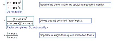 Solved Verify The Identity 1 COS X 1 COS X CSC X Chegg Com