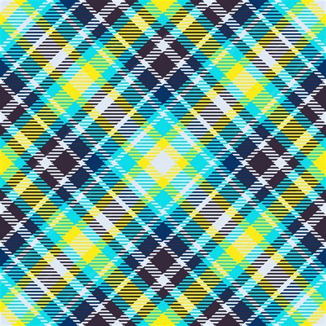 격자 무늬 패턴 벡터 체크 패브릭 질감 옷 종이 인쇄에 대 한 원활한 섬유 디자인 프리미엄 벡터